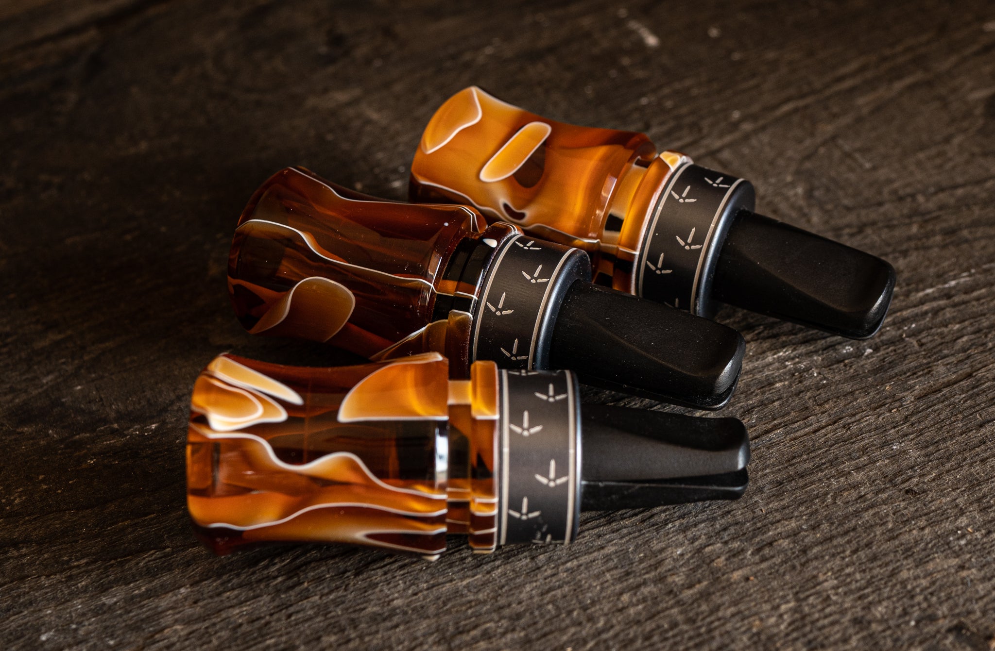 Custom crow call in Acrylic Barrel – NativebyCarlton